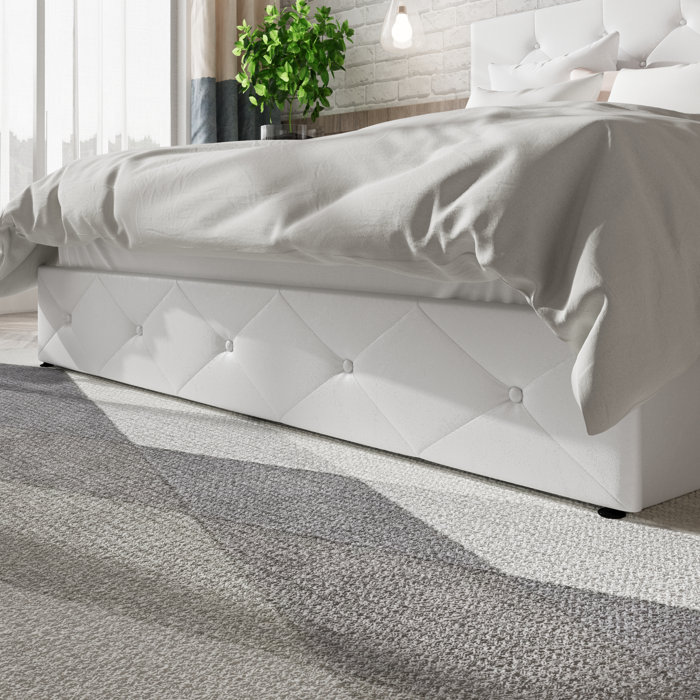 Mercury Row® Silvester Upholstered Platform Storage Bed And Reviews Wayfair